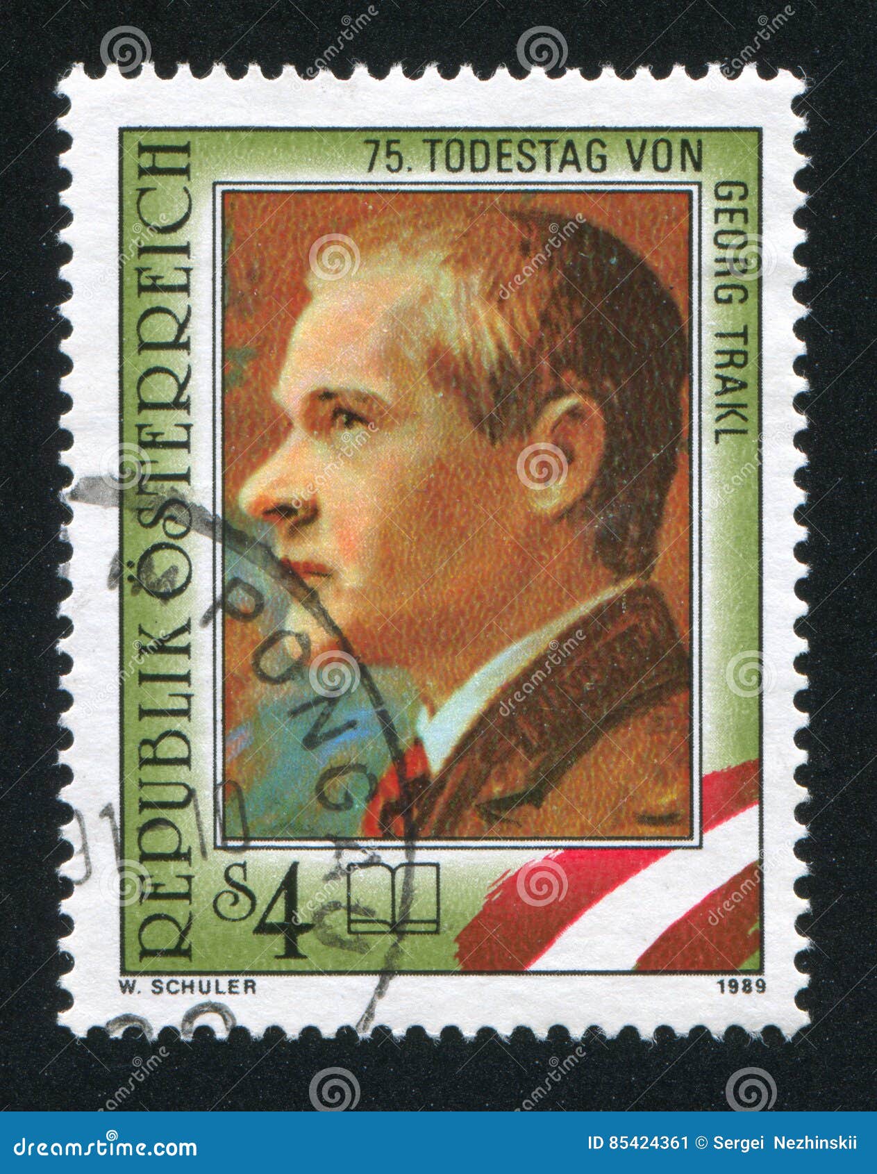 Georg Trakl editorial photo. Image of male, head, collar - 85424361