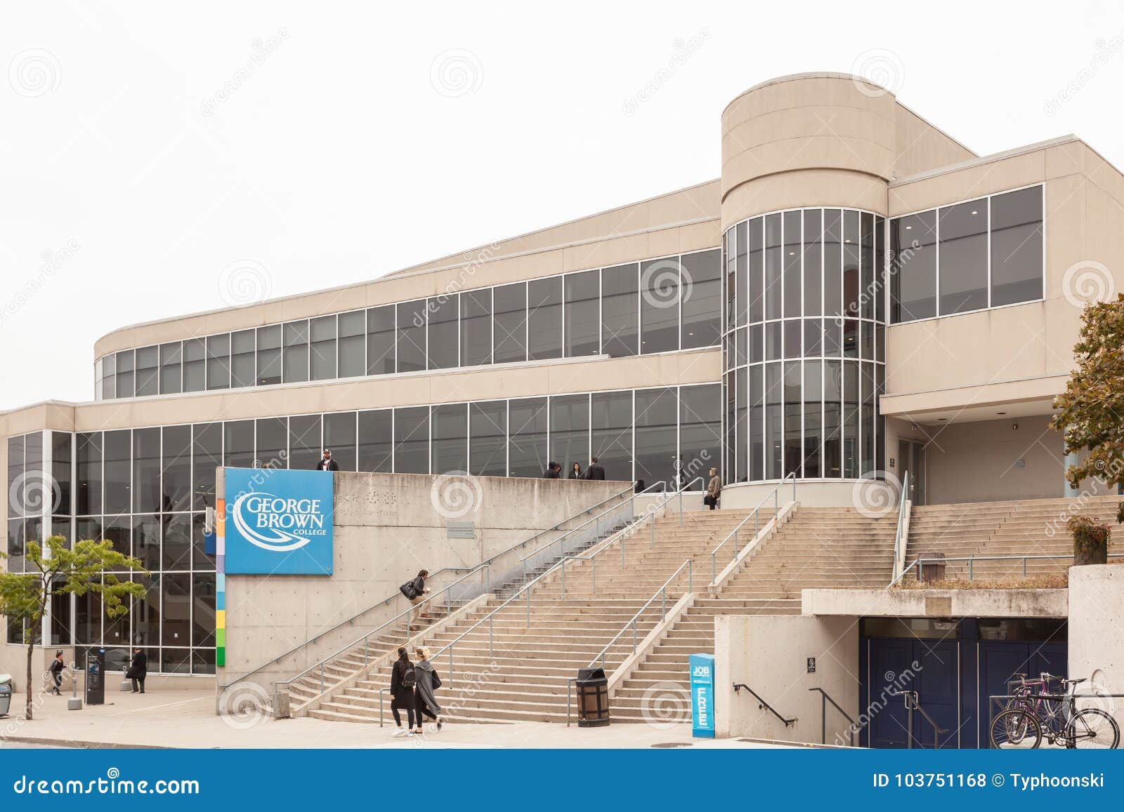 George Brown College a Toronto, Canada Fotografia Stock Editoriale ...