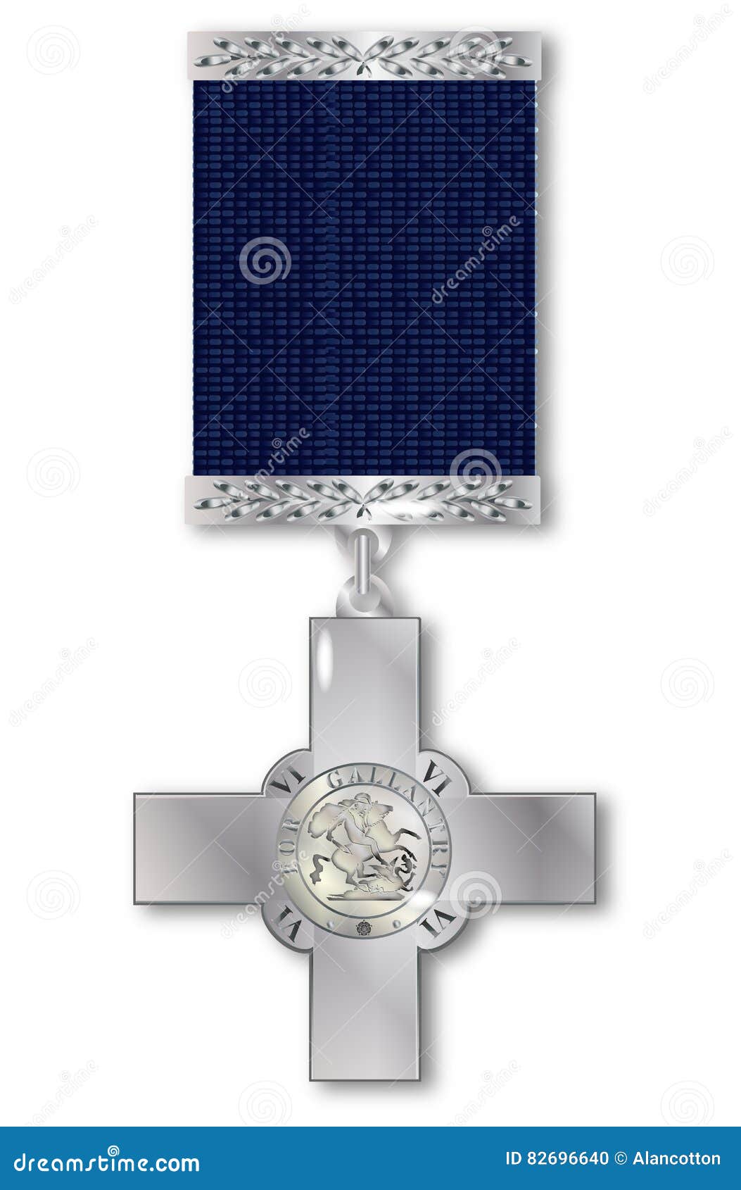 George Cross vektor illustrationer. Illustration av hjälte - 82696640