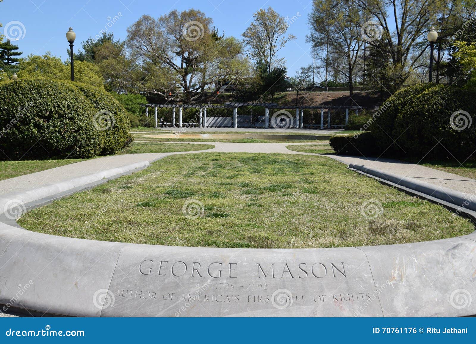 George Mason Memorial in Washington DC Editorial Photo - Image of ...