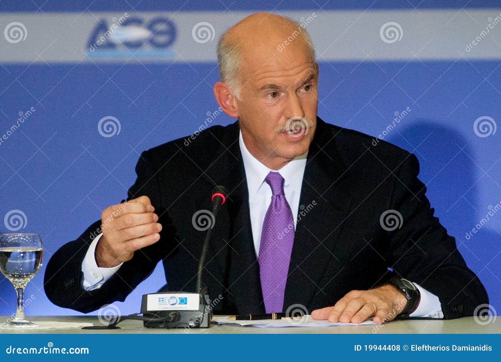 George Papandreou foto de stock editorial. Imagem de profissional ...
