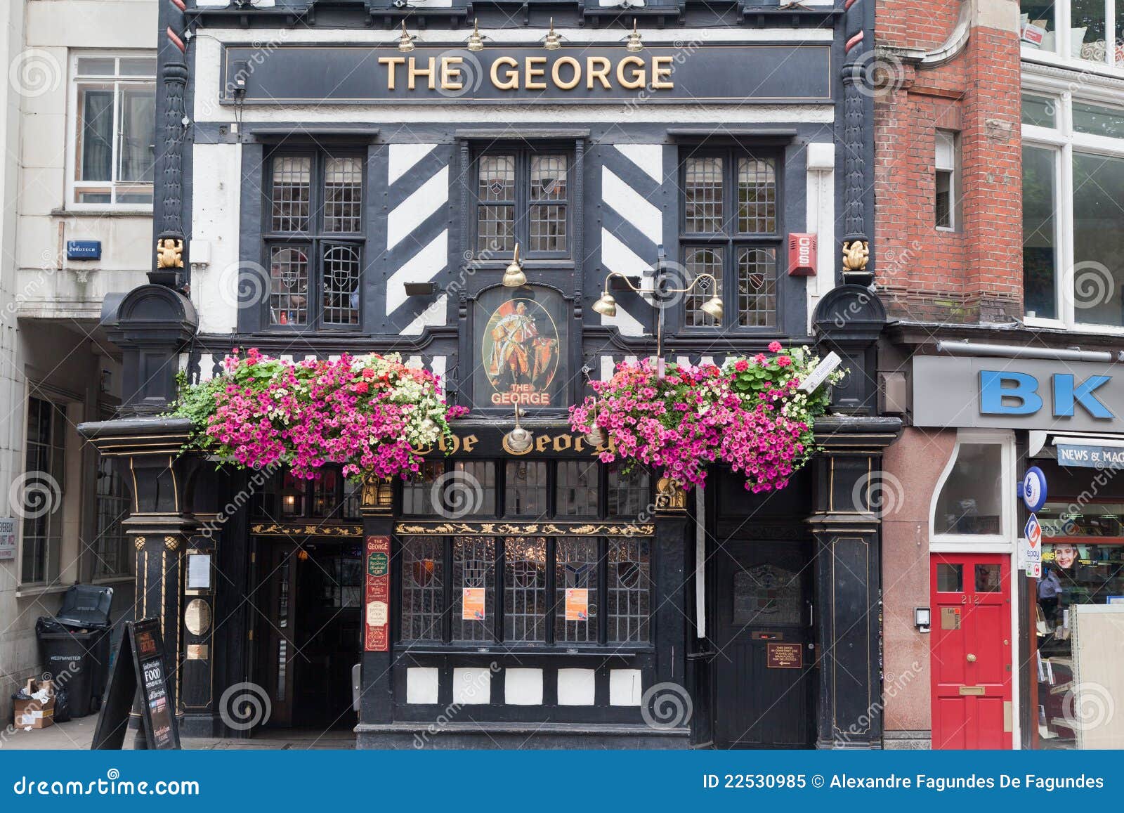 The George Pub London editorial image. Image of flowers - 22530985