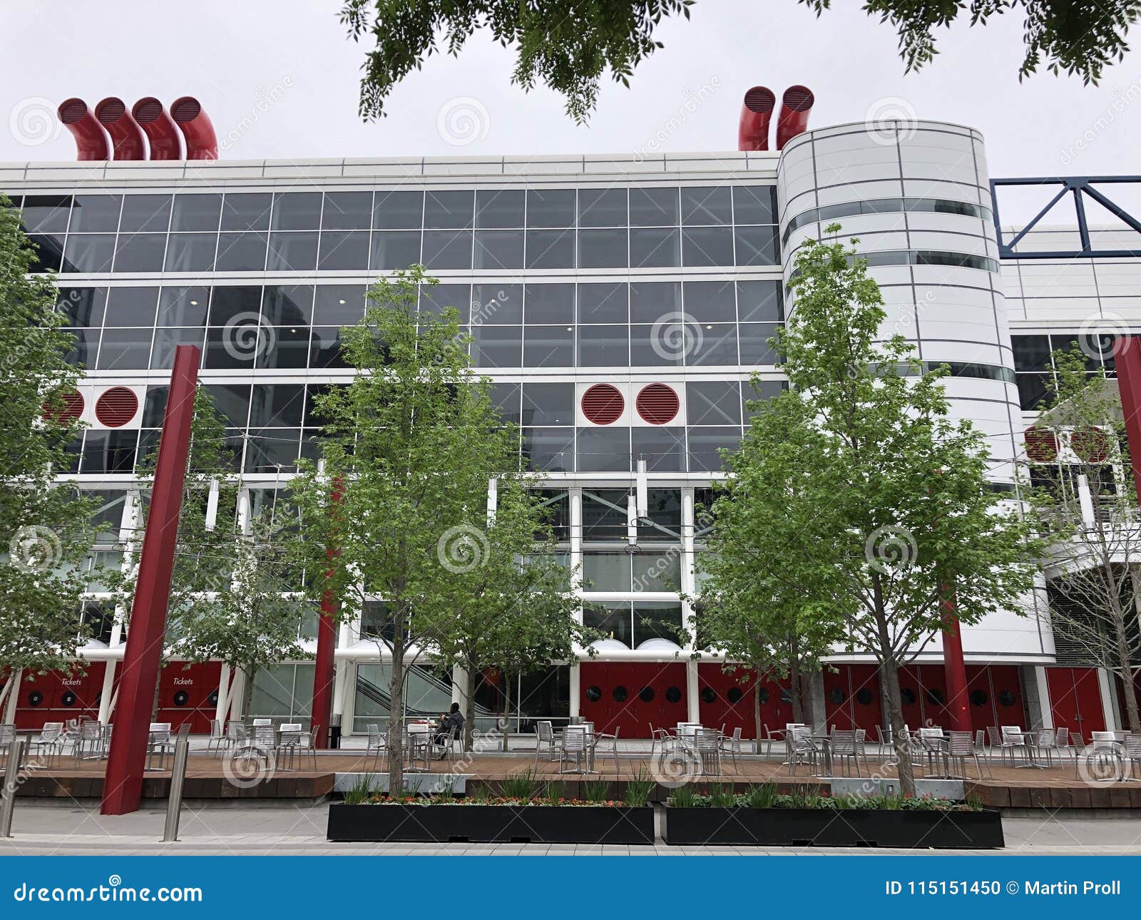 George R Brown Convention Center, Houston Foto de archivo - Imagen de ...