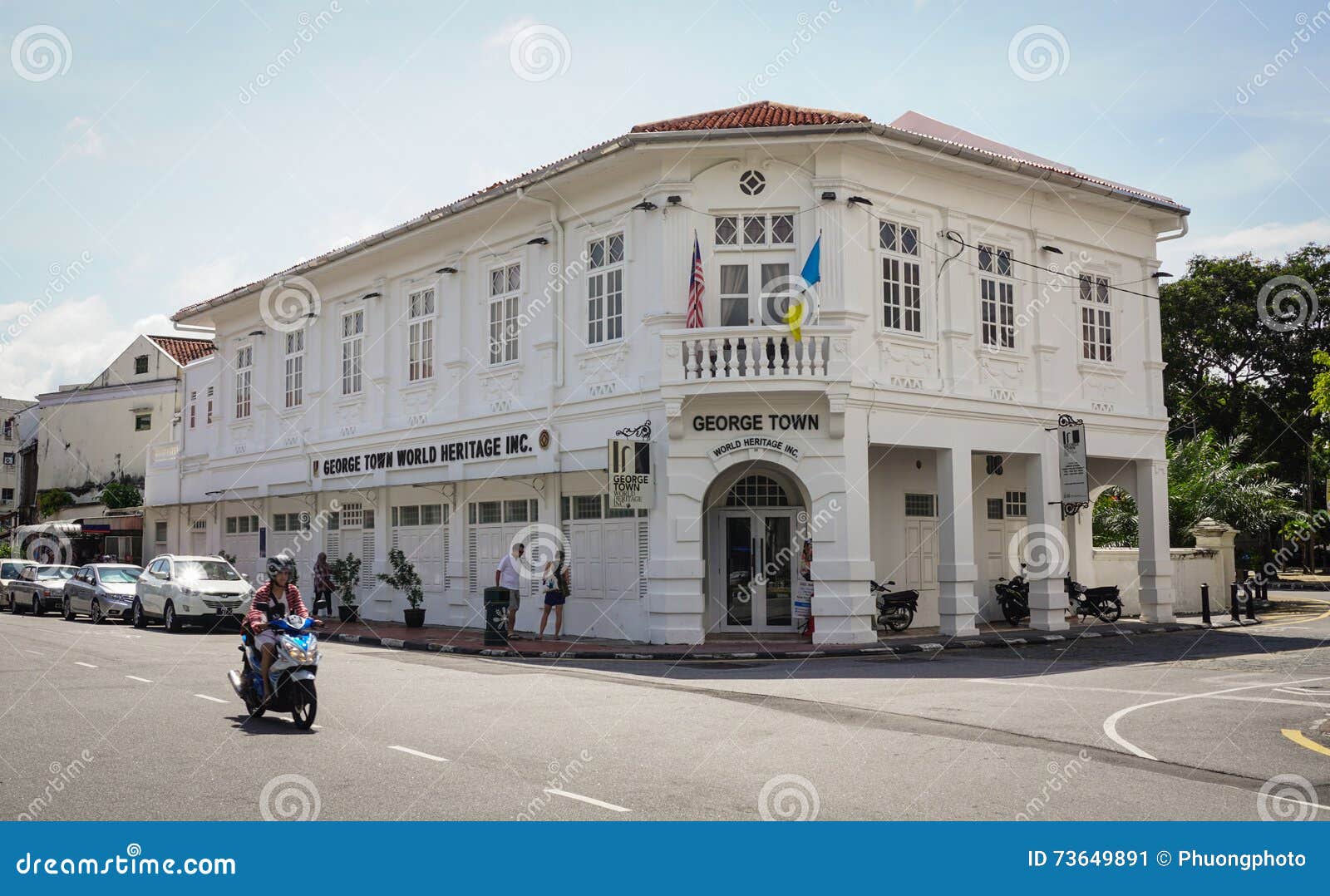 George Town Building in Penang, Malaysia Editorial Photo - Image of ...