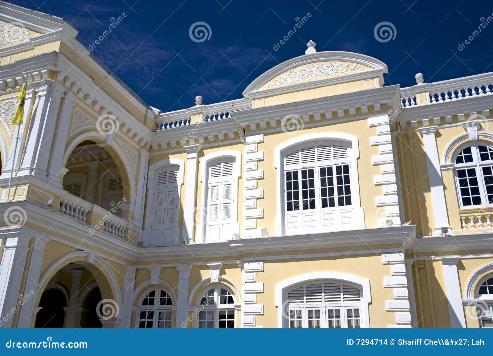 George Town Heritage Building Stock Photo - Image of architecture ...