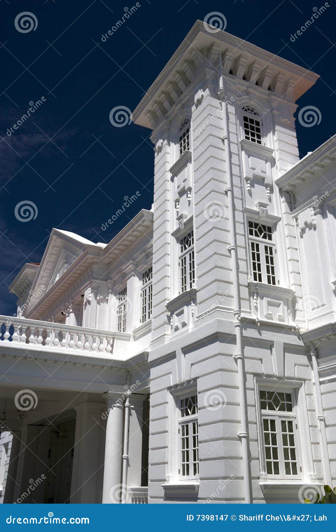 George Town Heritage Building Stock Image - Image of ancient, houses ...