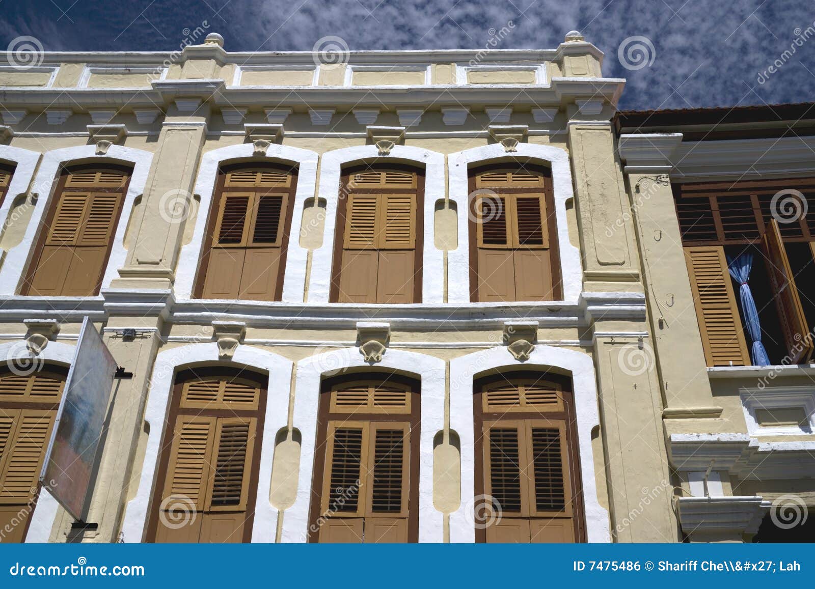 George Town Heritage Building Stock Photo - Image of architecture ...
