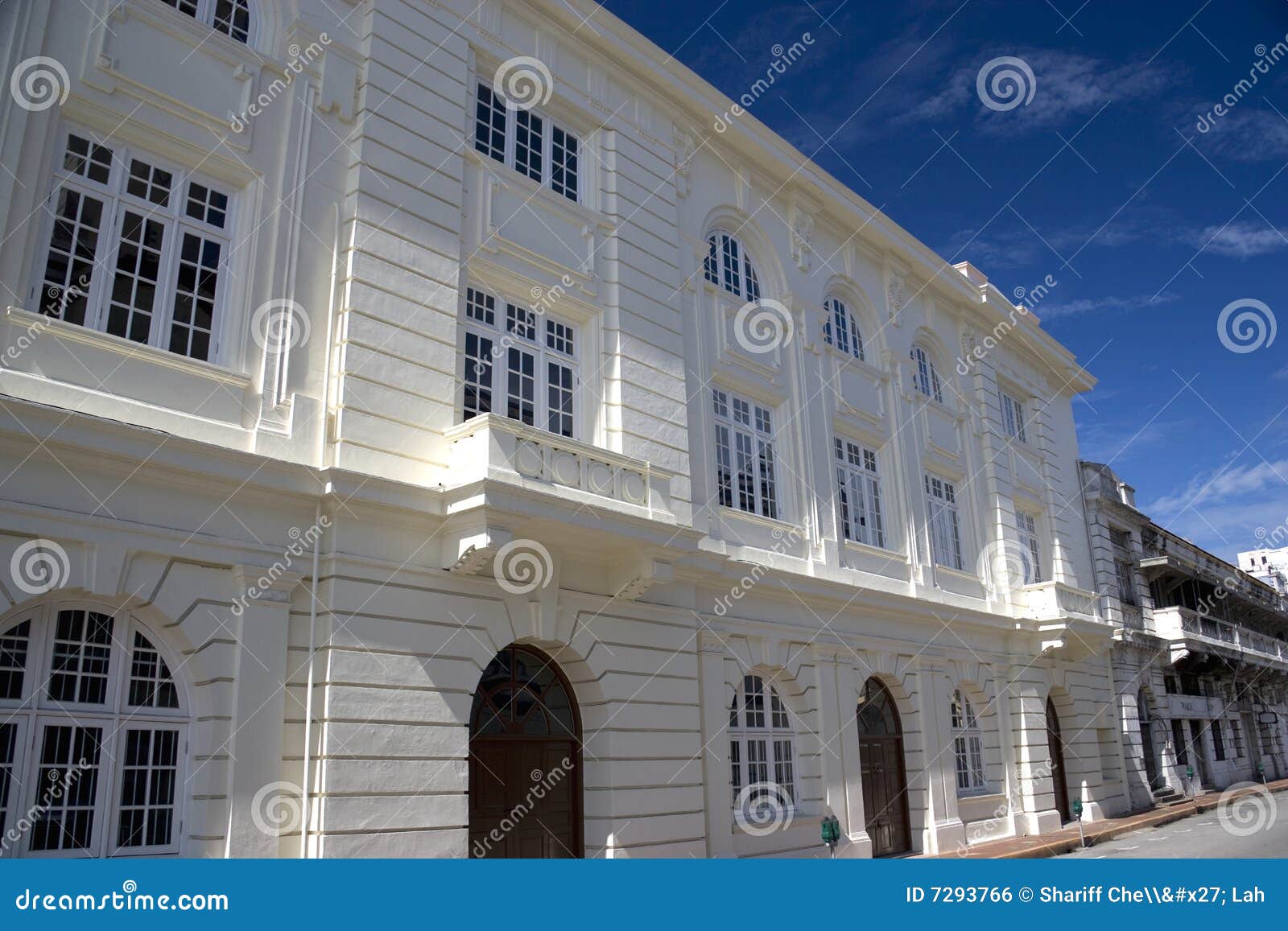 George Town Heritage Buildings Stock Photo - Image of ancient ...