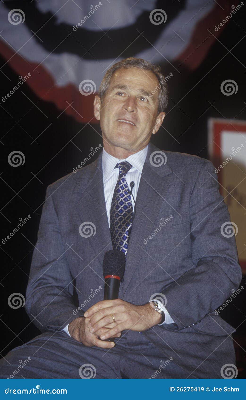George W. Bush editorial stock image. Image of 2000, campaign - 26275419