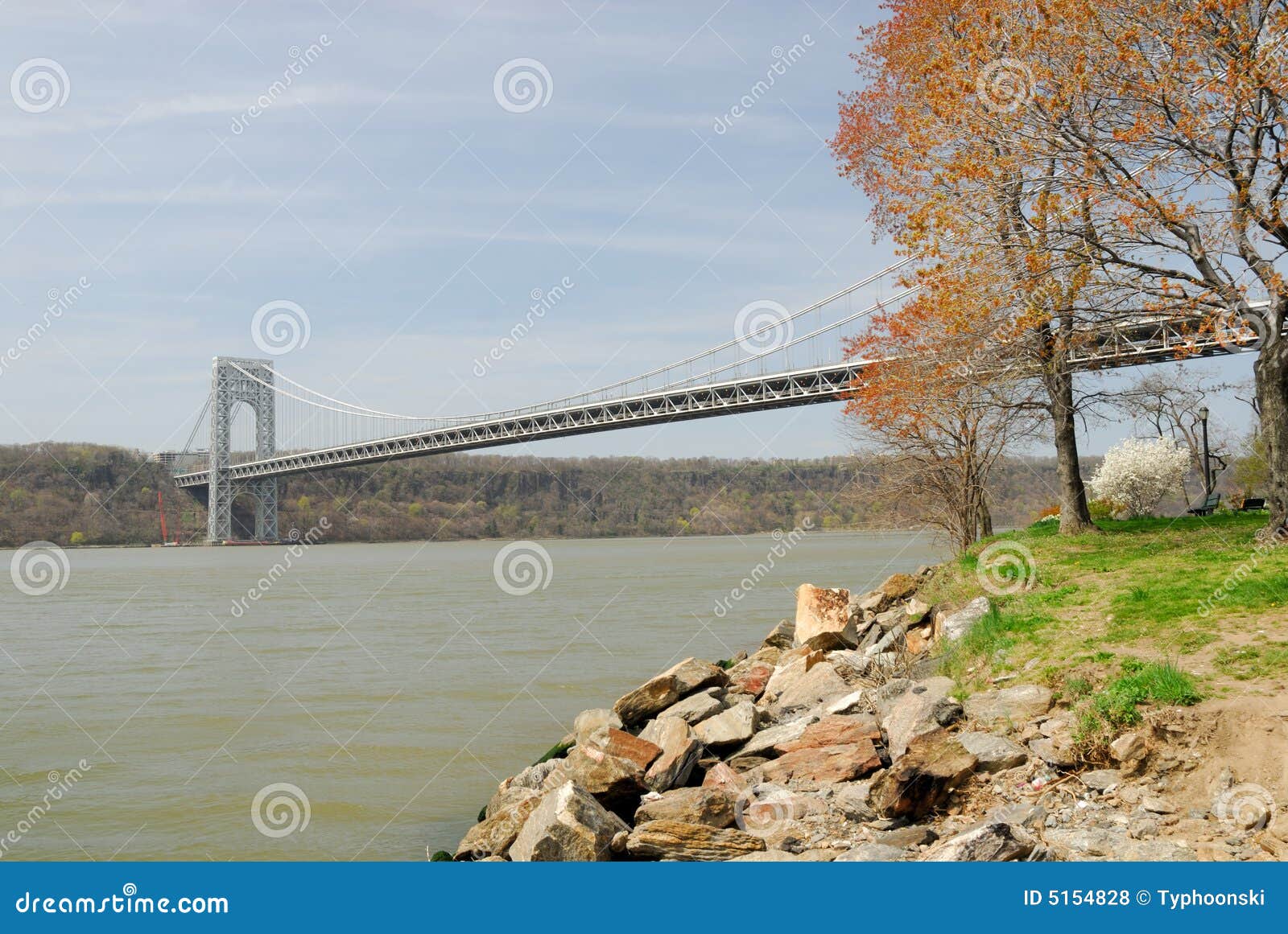 George Washington Bridge stock photo. Image of washington - 5154828