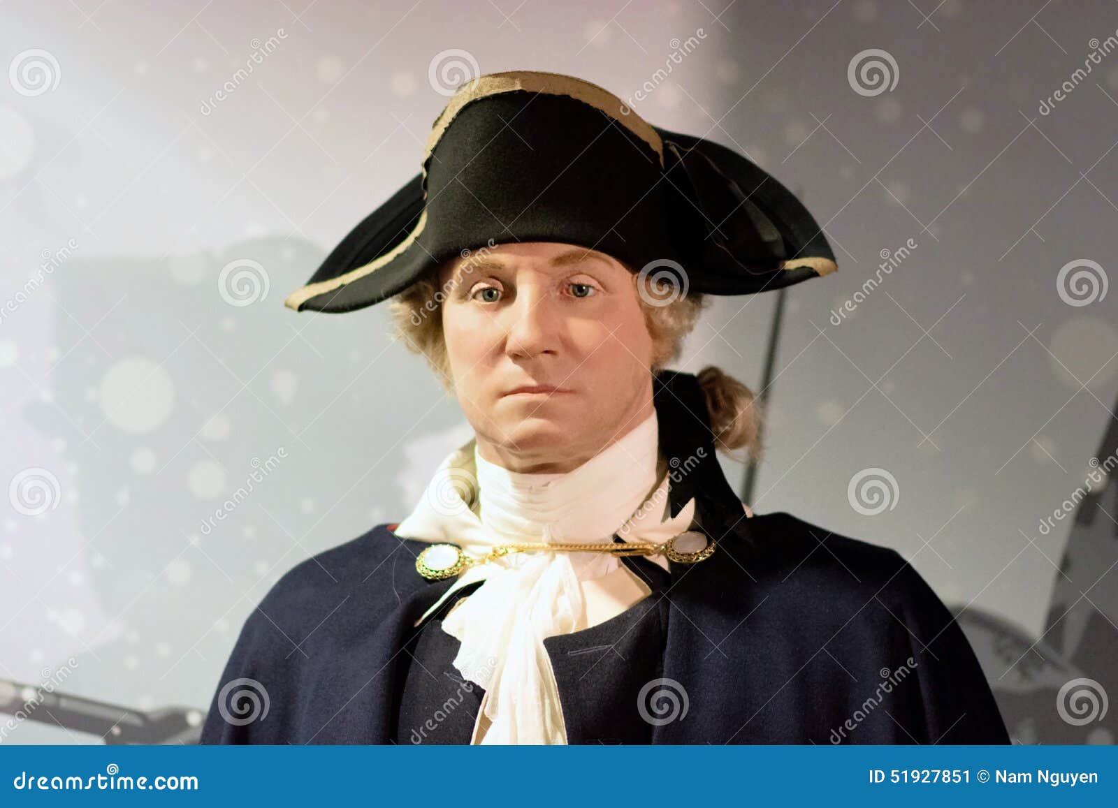 George Washington Wax Figure Foto editorial - Imagen de presidente ...
