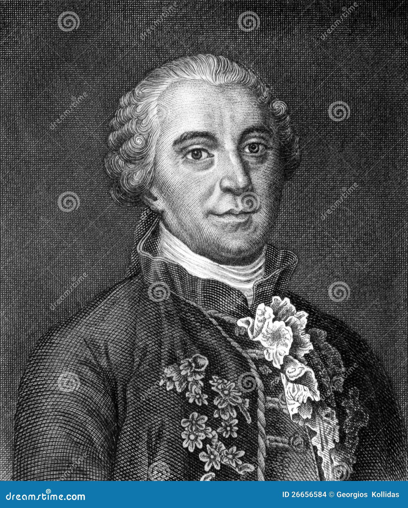 Georges-Louis Leclerc, Comte De Buffon Editorial Stock Image - Image of ...