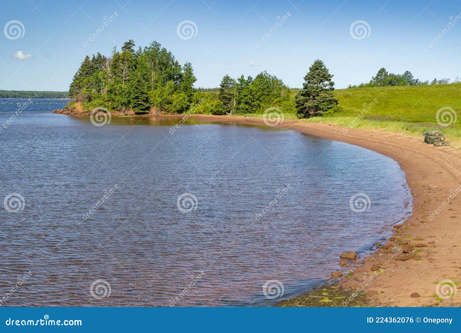 Georgetown Harbour Prince Edward Island Stock Photo - Image of sand ...
