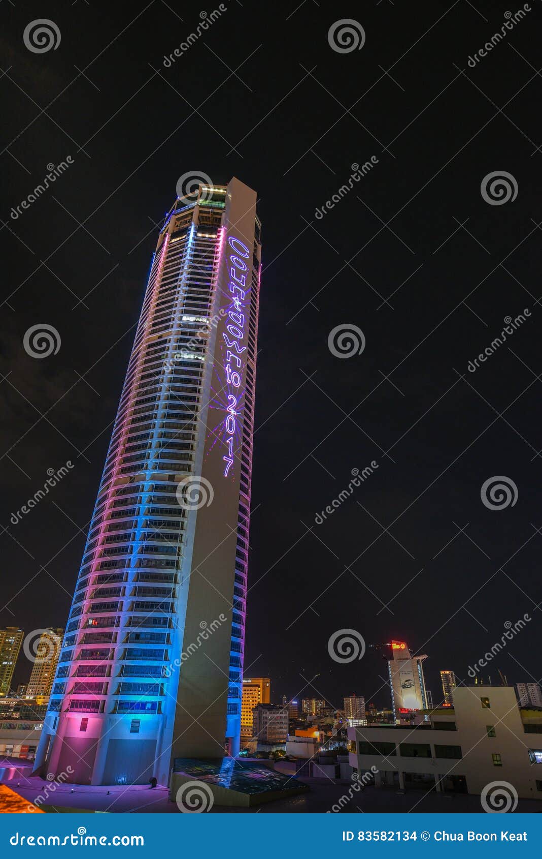 Georgetown, Komtar Tower and City View Editorial Stock Image - Image of ...