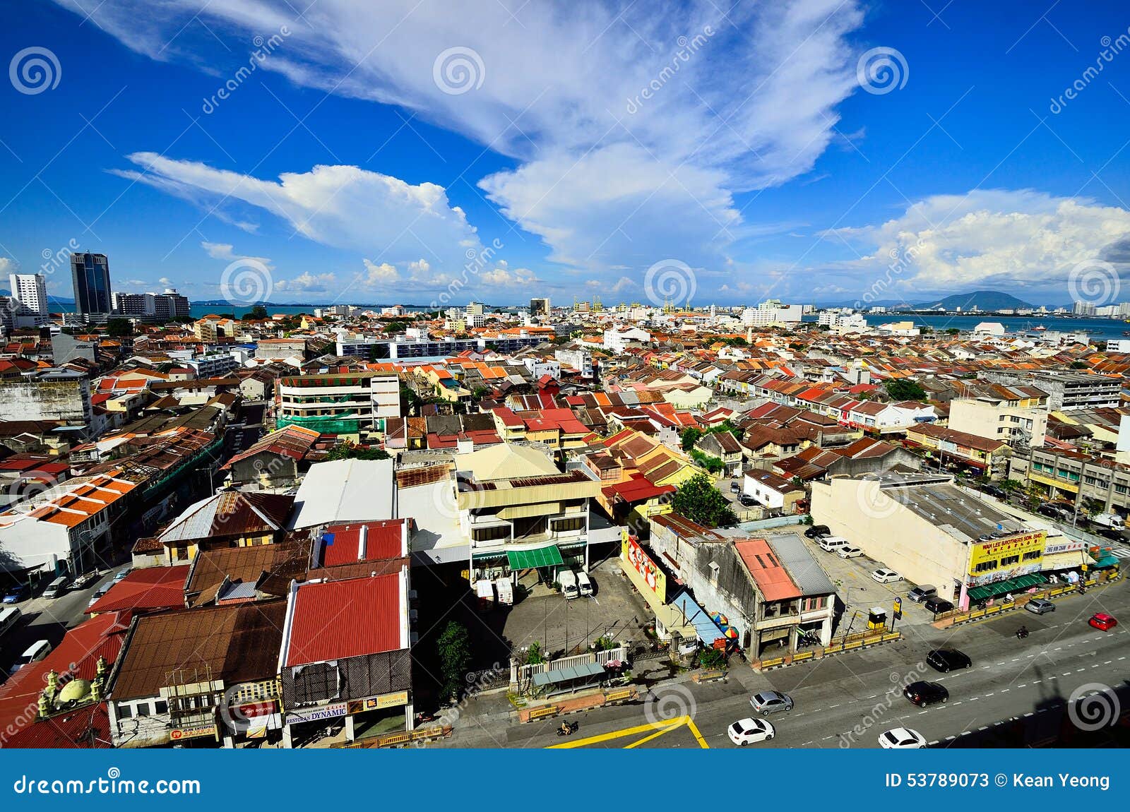 Georgetown Penang Malaysia editorial stock photo. Image of suburb ...
