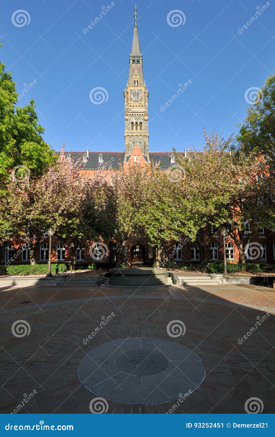 Georgetown University - Washington, DC Immagine Stock - Immagine di ...