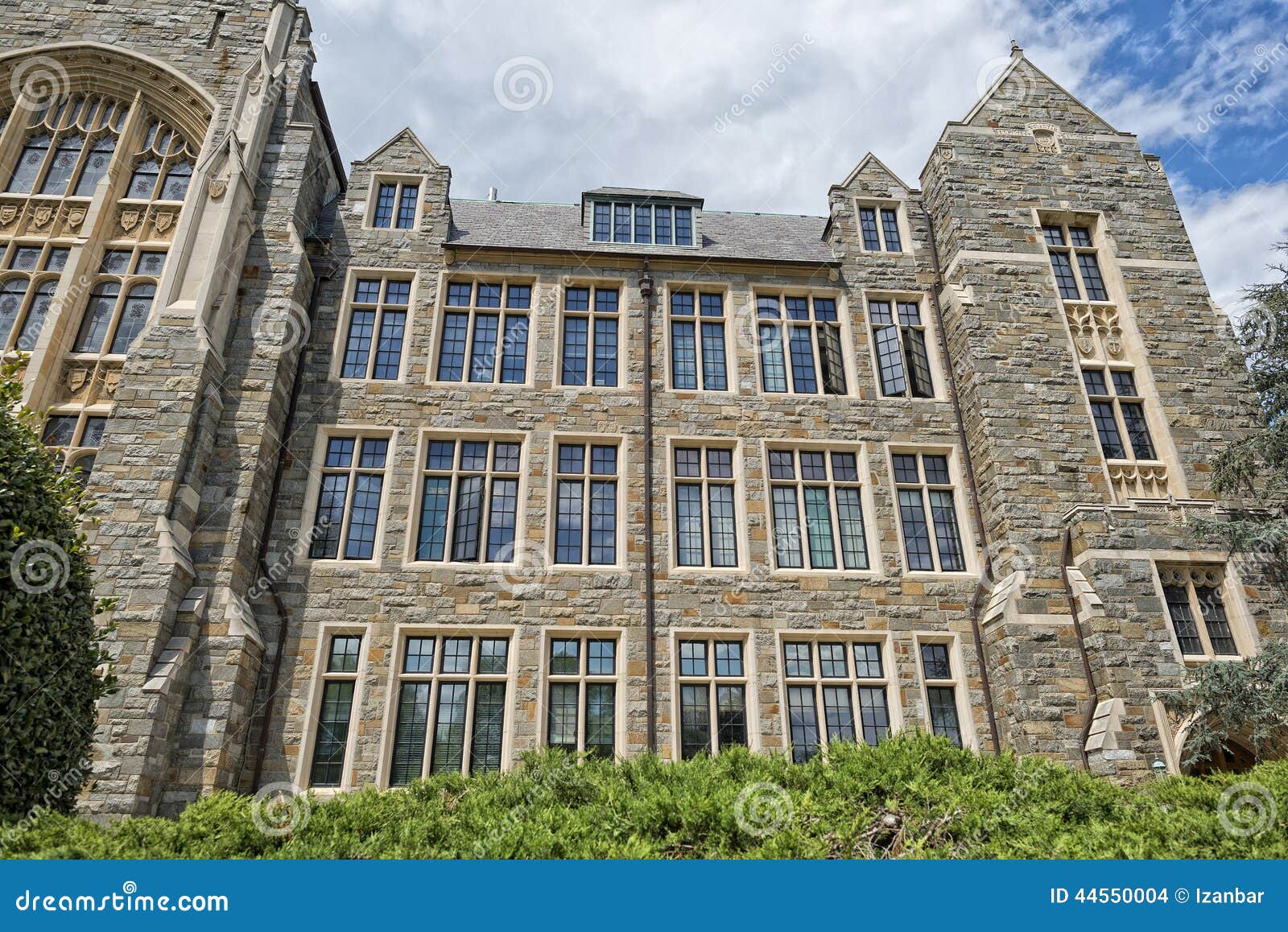 Georgetown University in Washington DC Stock Photo - Image of building ...