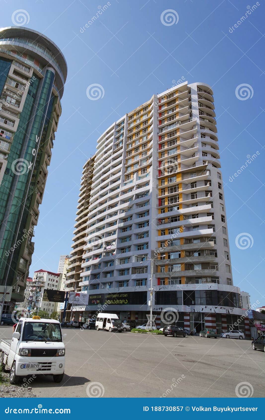 Georgia Batumi Buildings and Streets Editorial Photography - Image of ...