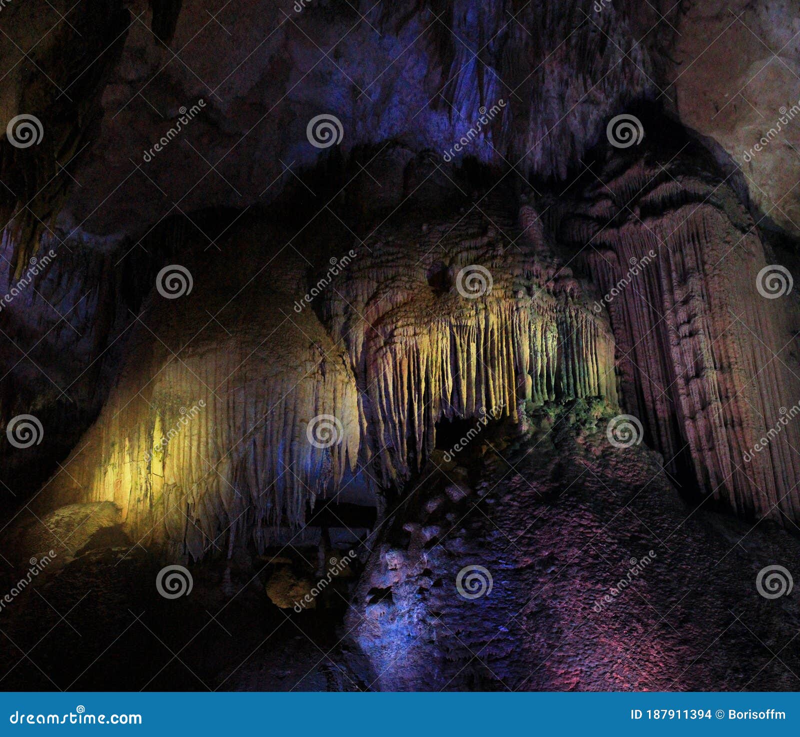 Georgia. Beautiful Cave of Prometheus Stock Photo - Image of cavern ...