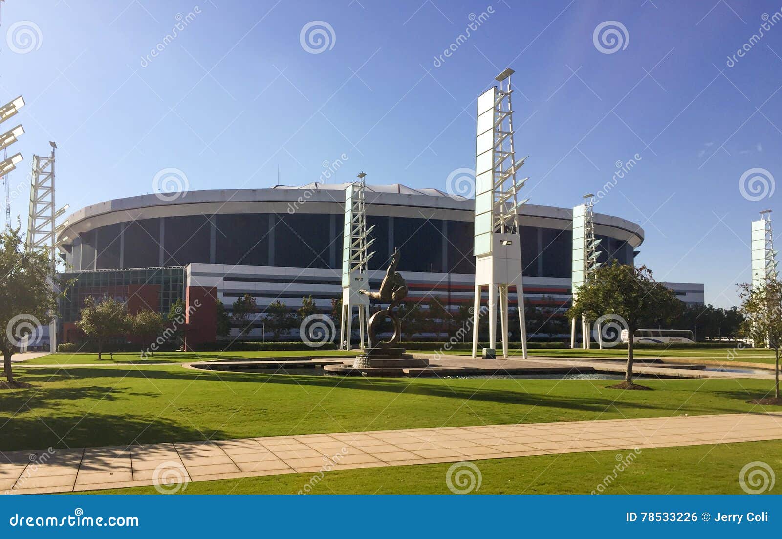 Georgia Dome editorial photo. Image of downtown, football - 78533226
