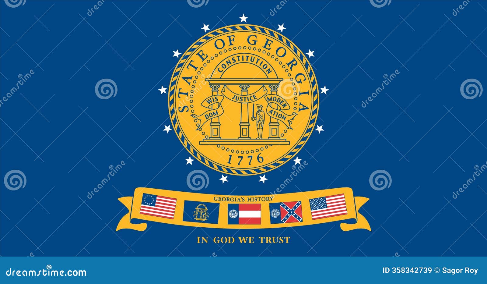 Since 2003 Emblem Cartoon Vector | CartoonDealer.com #270100675