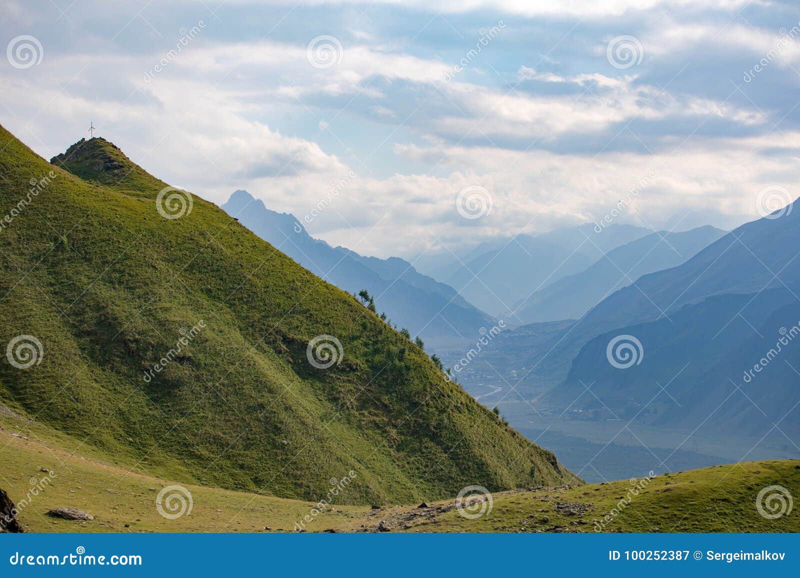 Georgia Nature Mountain Landscapes Stock Image - Image of europe ...