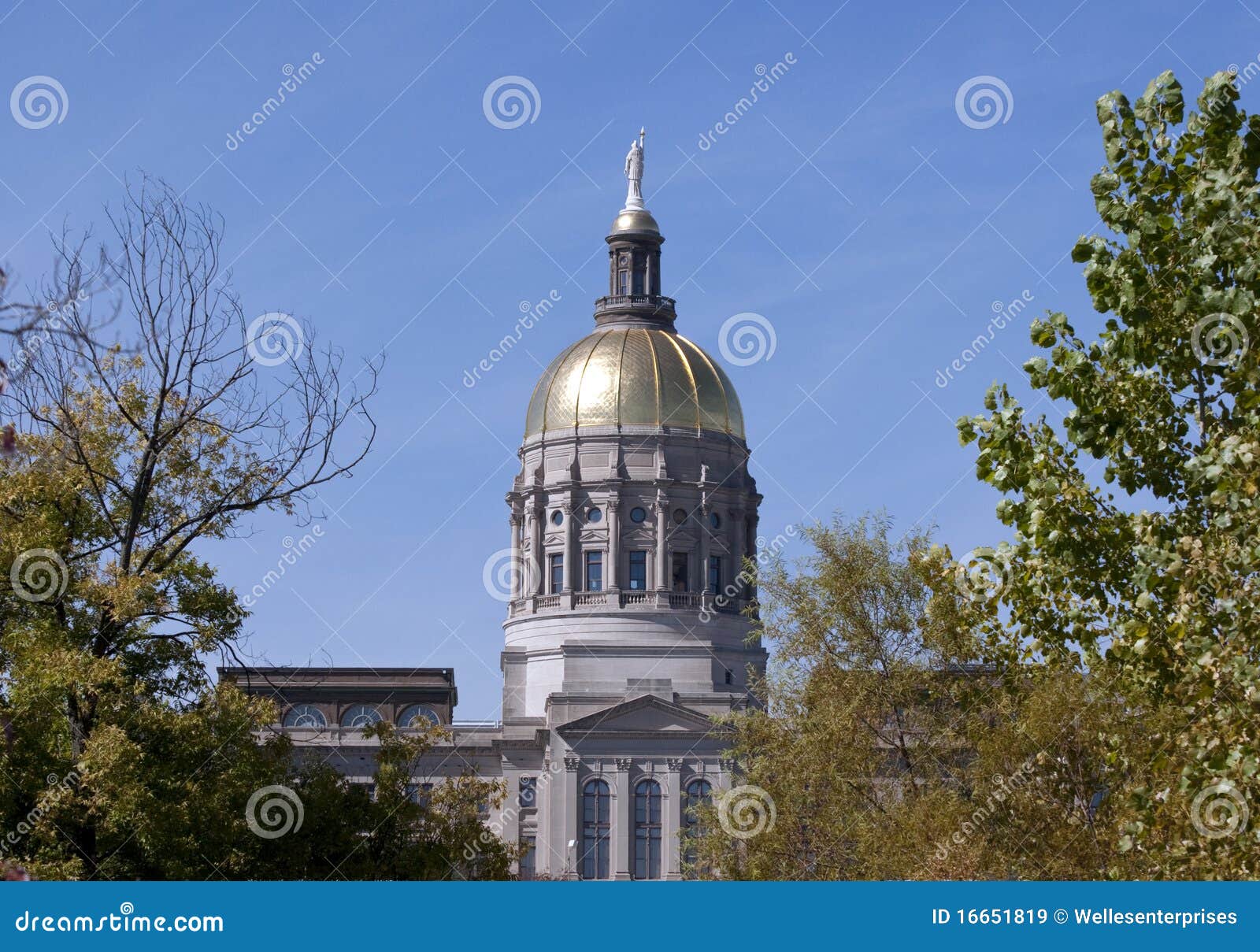 Georgia State Capitol Building Stock Image - Image of legislature ...