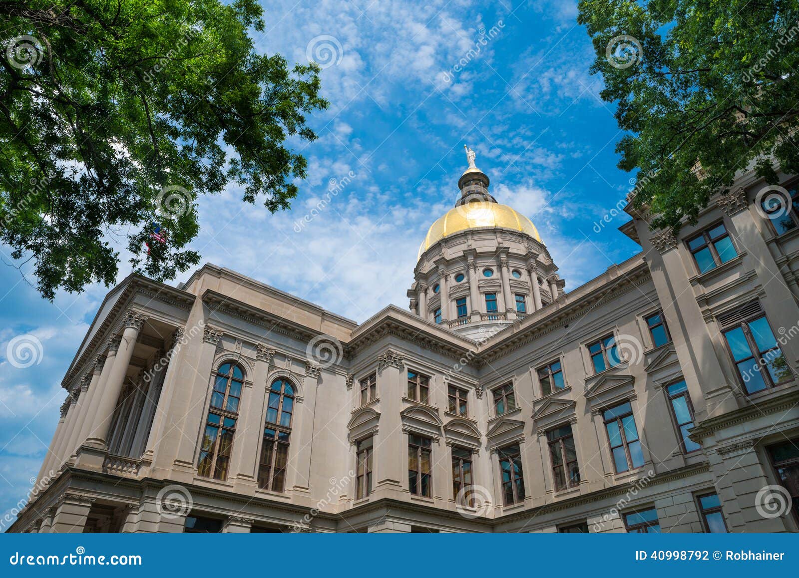 Georgia State Capitol Building Stock Photo - Image of atlanta, capitol ...