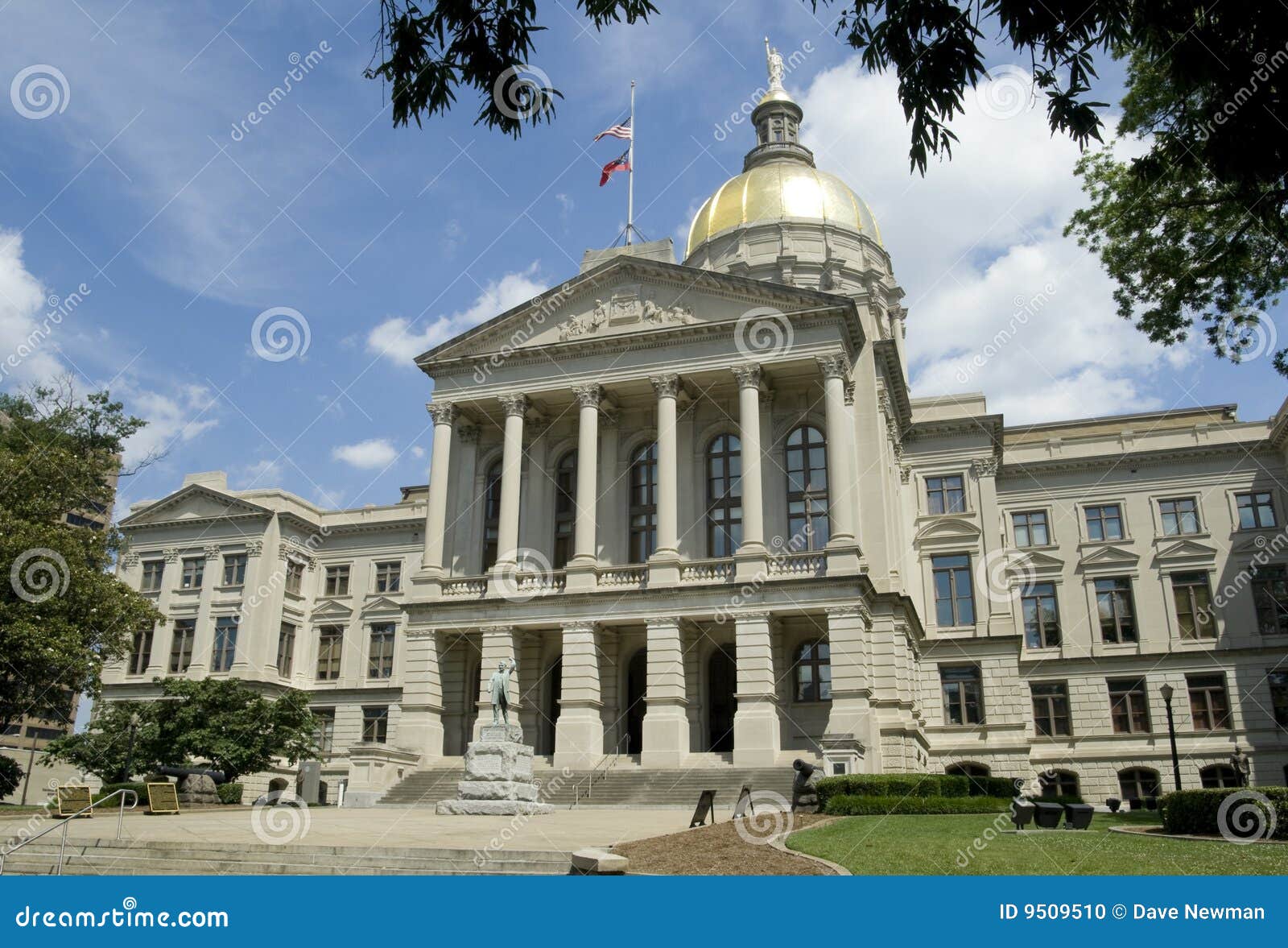 Georgia State Capitol Building, Atlanta Stock Photo - Image of atlanta ...