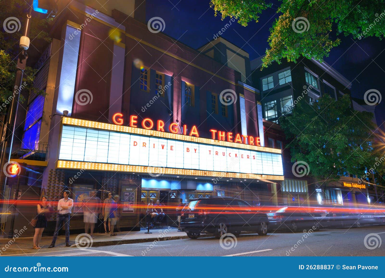 Georgia Theatre editorial photography. Image of night - 26288837