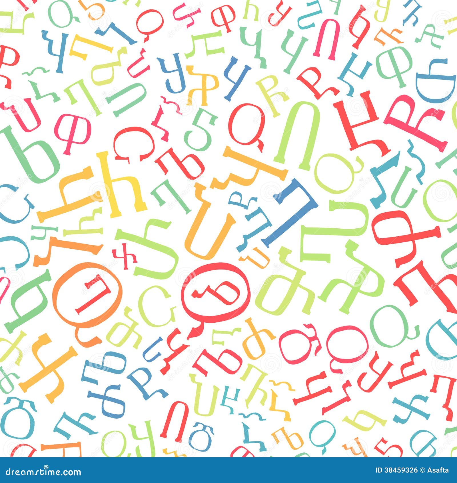 Georgian Alphabet Texture Background Stock Illustration - Illustration ...