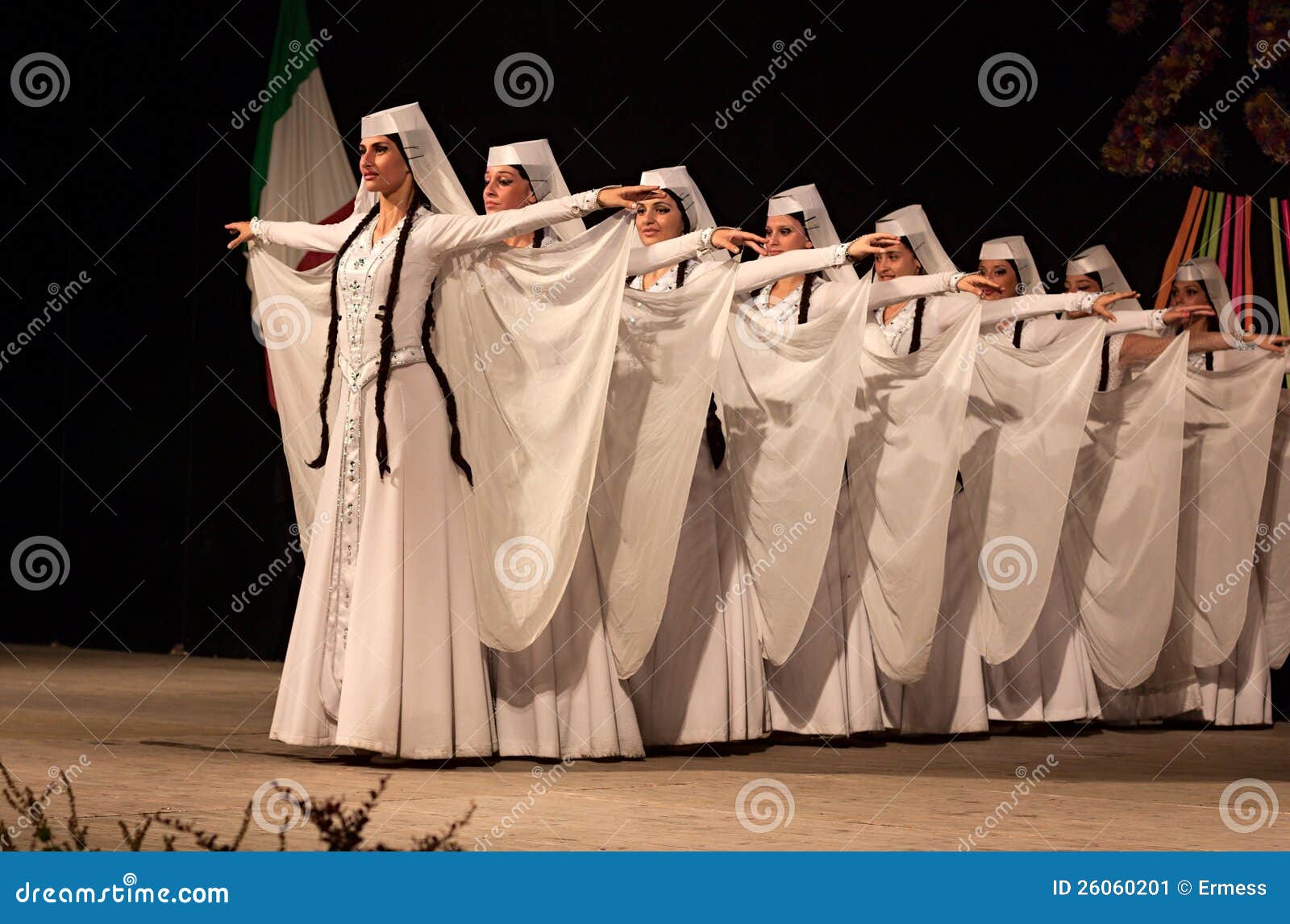 Georgian dancers editorial photo. Image of grace, girls - 26060201