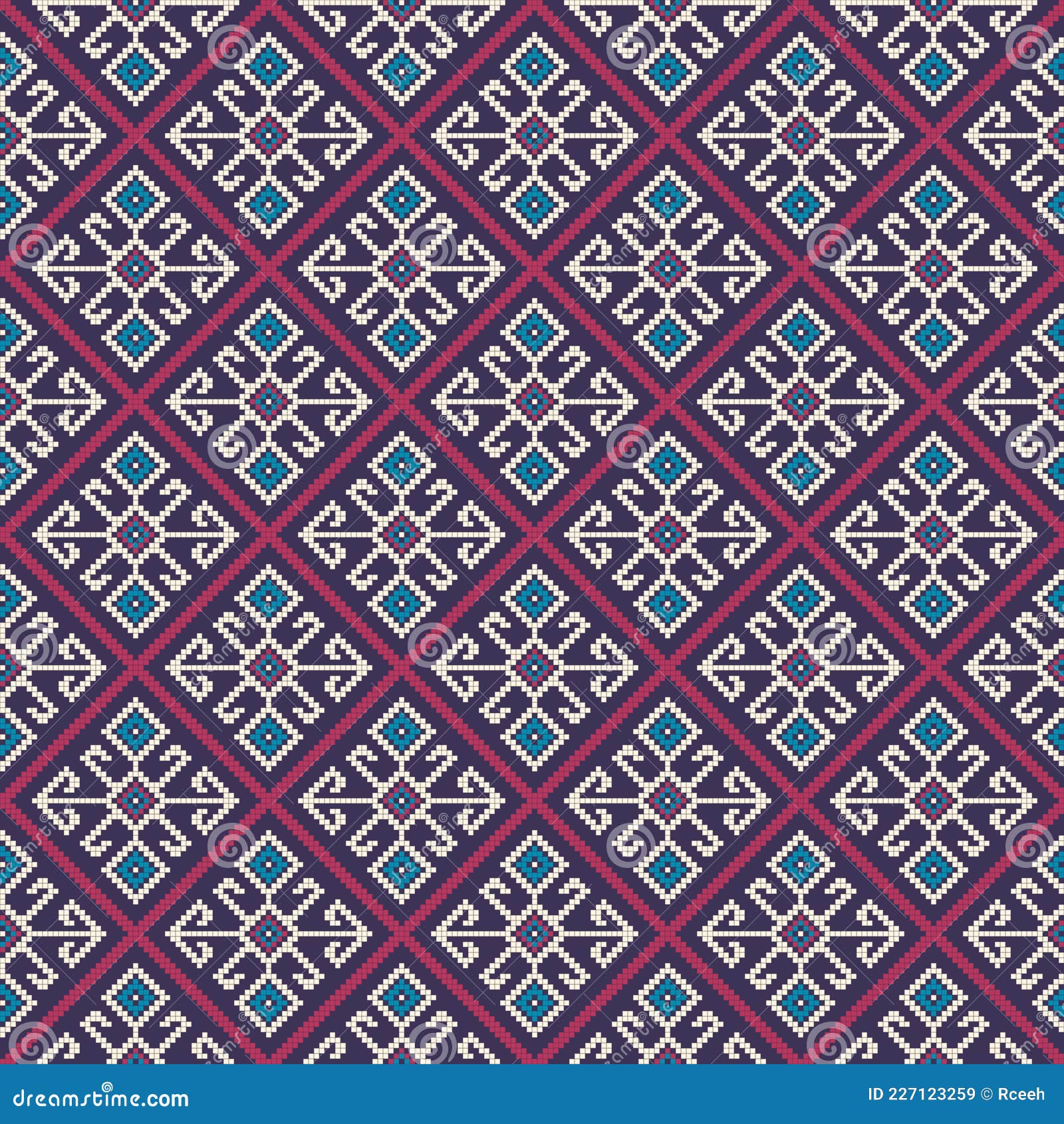 Georgian Embroidery Pattern 16 Stock Vector - Illustration of national ...