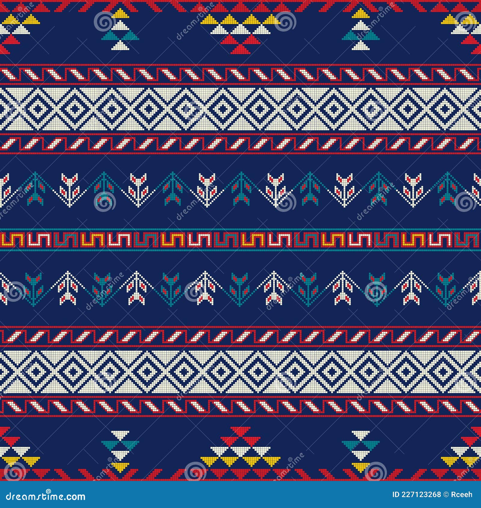 Georgian Embroidery Pattern 20 Stock Vector - Illustration of motif ...