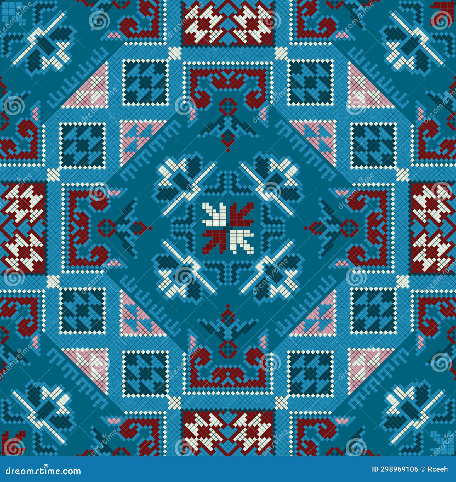 Georgian Embroidery Pattern 50 Stock Vector - Illustration of kilim ...