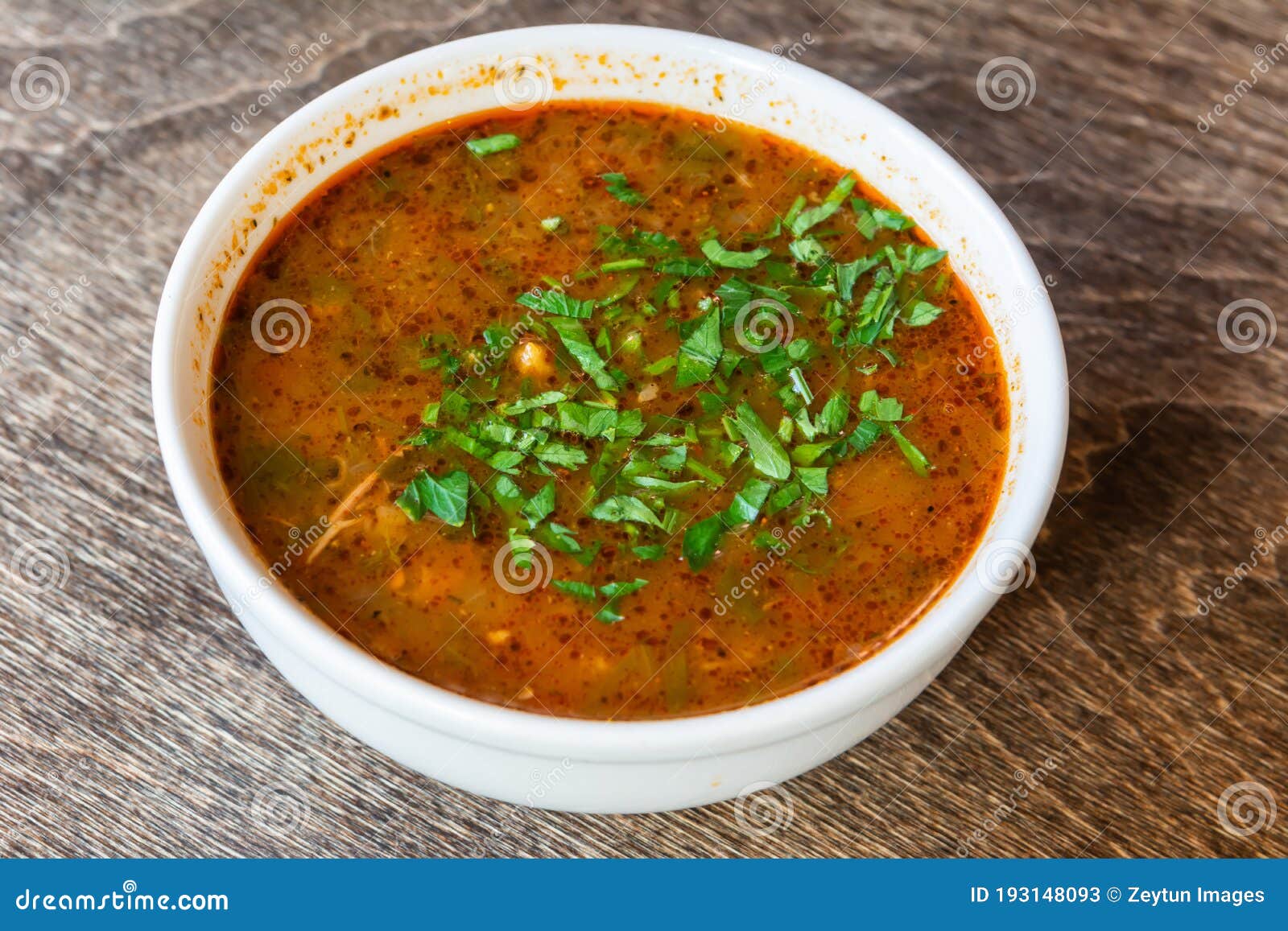 Georgian Kharcho Soup with Beef Stock Image - Image of beef, caucasus ...