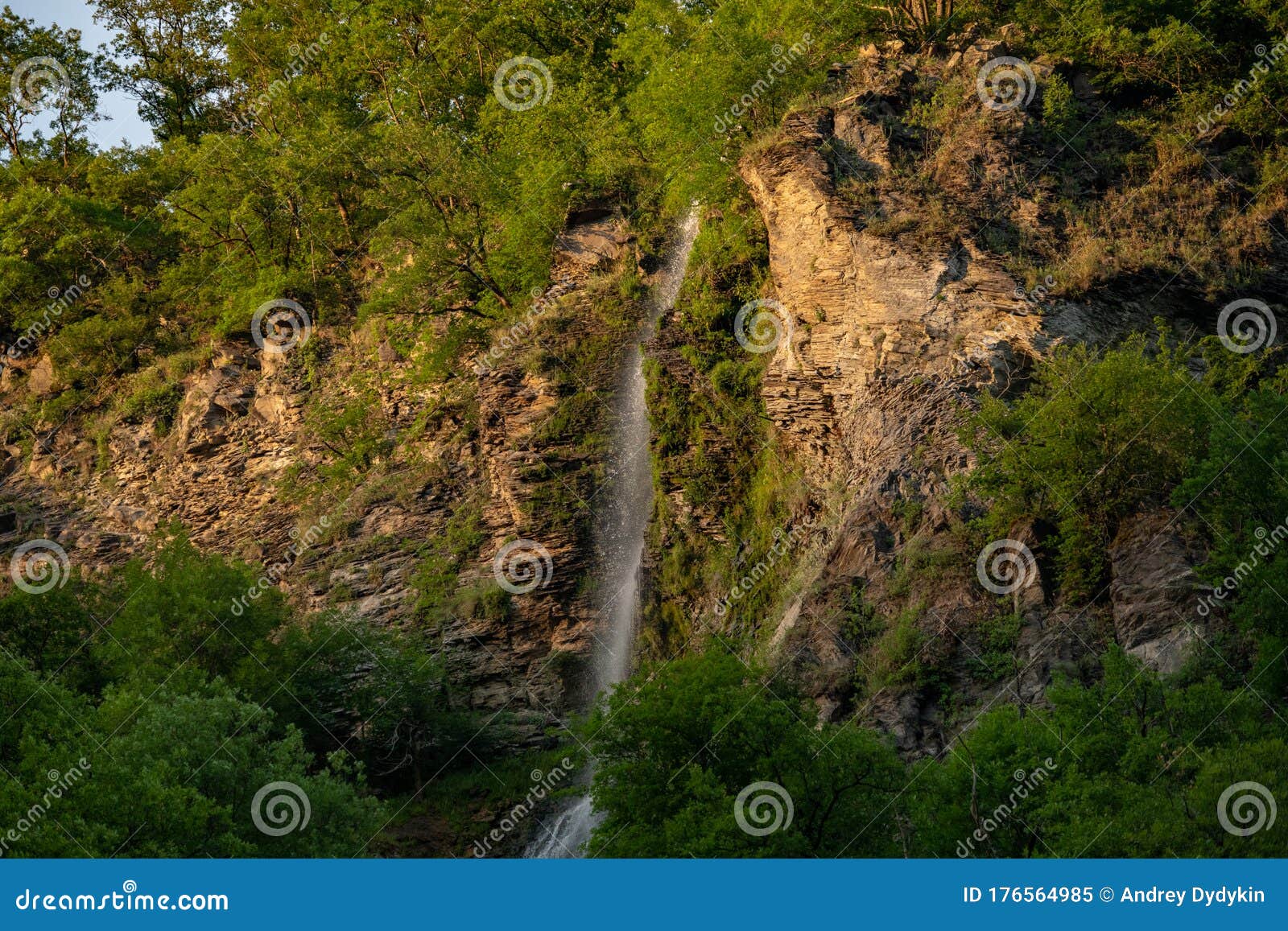 Georgian Mountains and Ridges Beautiful Natural Landscape with Clouds ...