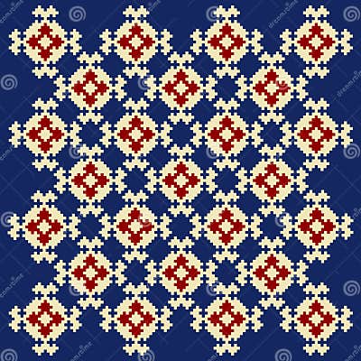 Georgian pattern stock vector. Illustration of national - 43831730
