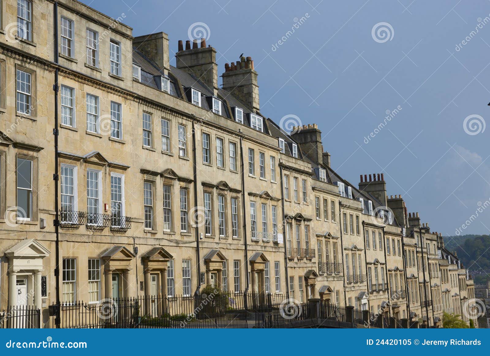 Georgian Terrace stock image. Image of europe, architecture - 24420105