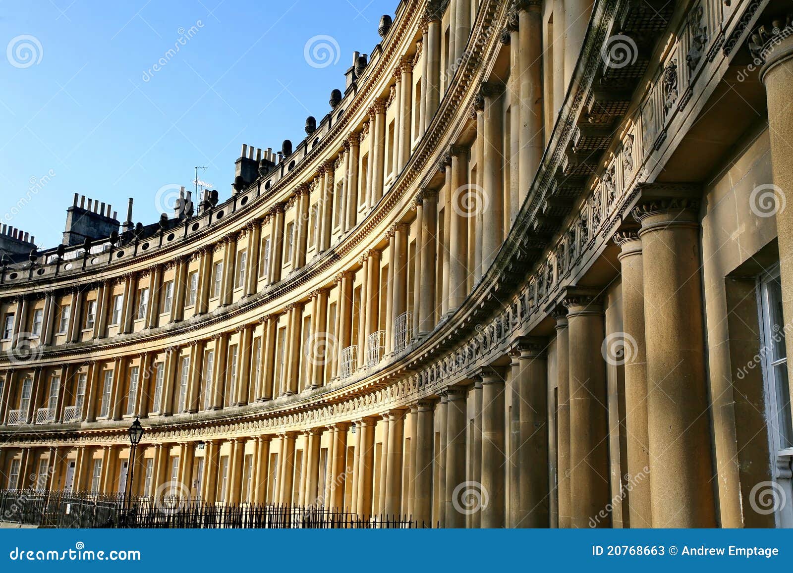 Georgian Terrace in Bath stock image. Image of terrace - 20768663