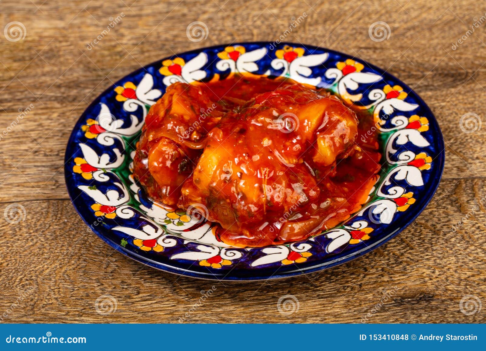 Georgian Traditional Chahohbili Stock Photo - Image of meal ...