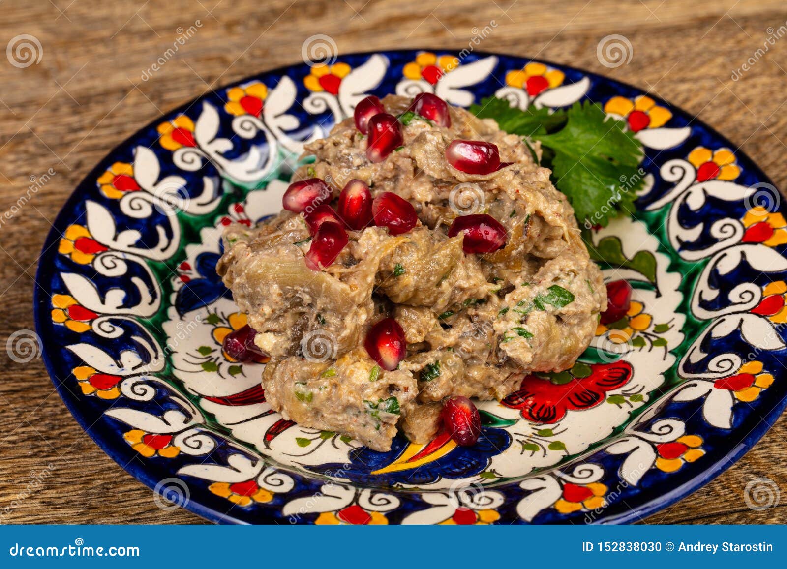 Georgian Traditional Satsivi Stock Photo - Image of chicken, georgian ...