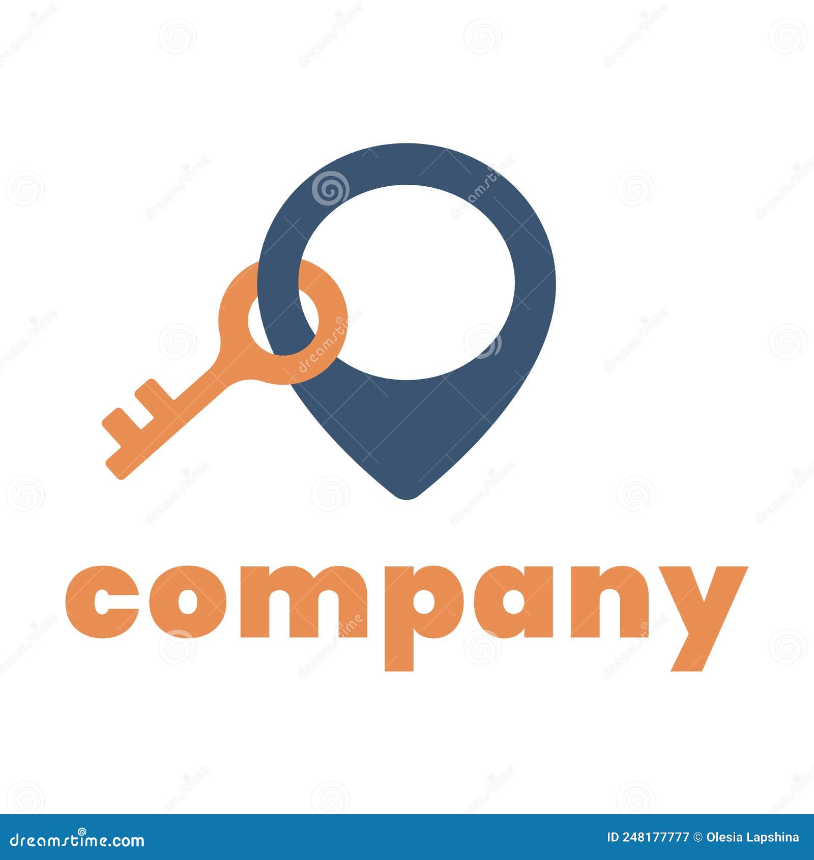 Red Geotag Isolated On White Background, 3d Rendering. Royalty-Free ...