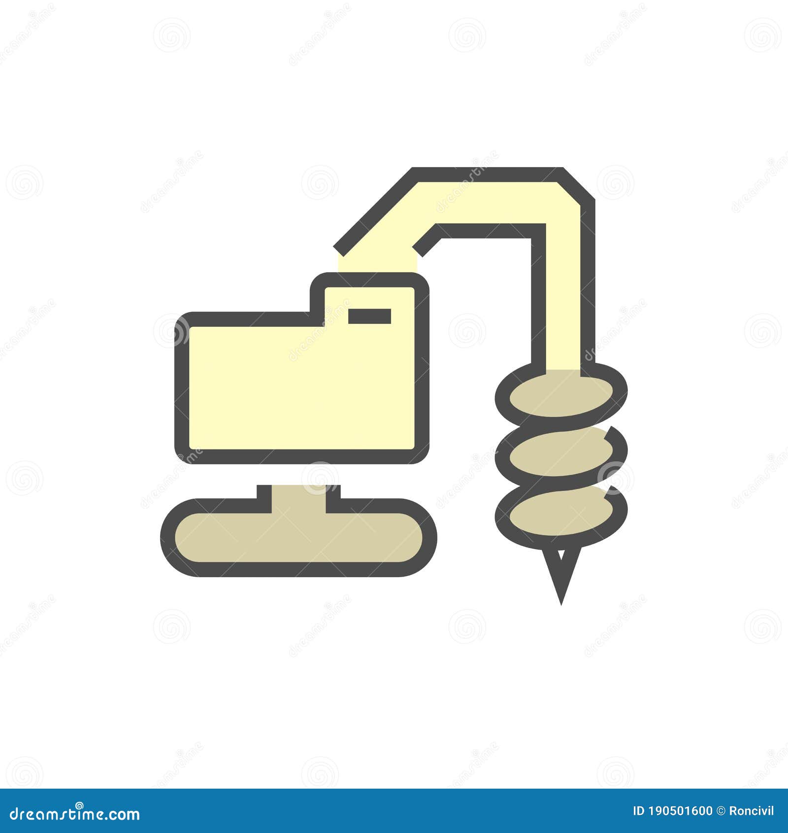 Geotechnical Engineering Icon Stock Vector - Illustration of nature ...