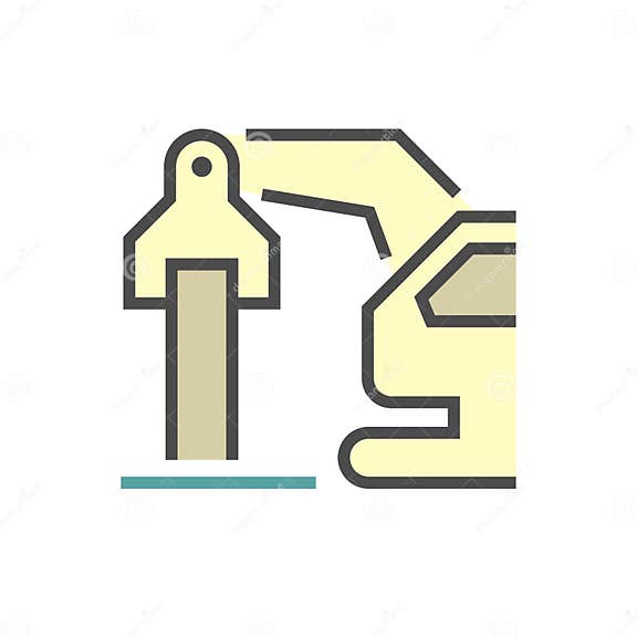 Geotechnical Engineering Icon Stock Vector - Illustration of ...