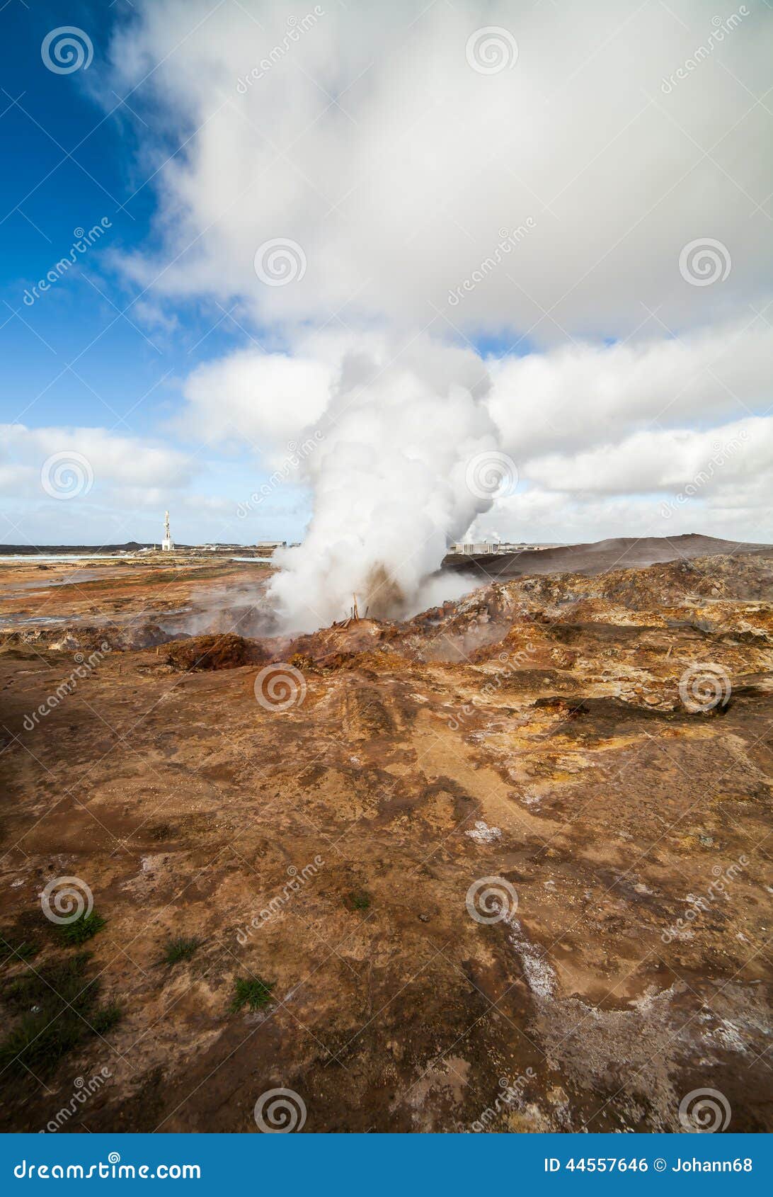 Geothermal Activity - Iceland Stock Photo - Image of boiling, scenic ...