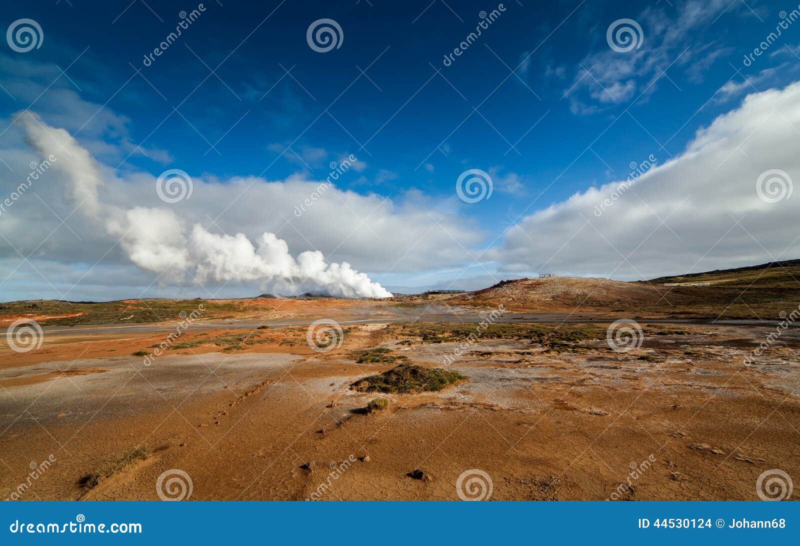 Geothermal area stock photo. Image of hydrogen, energy - 44530124