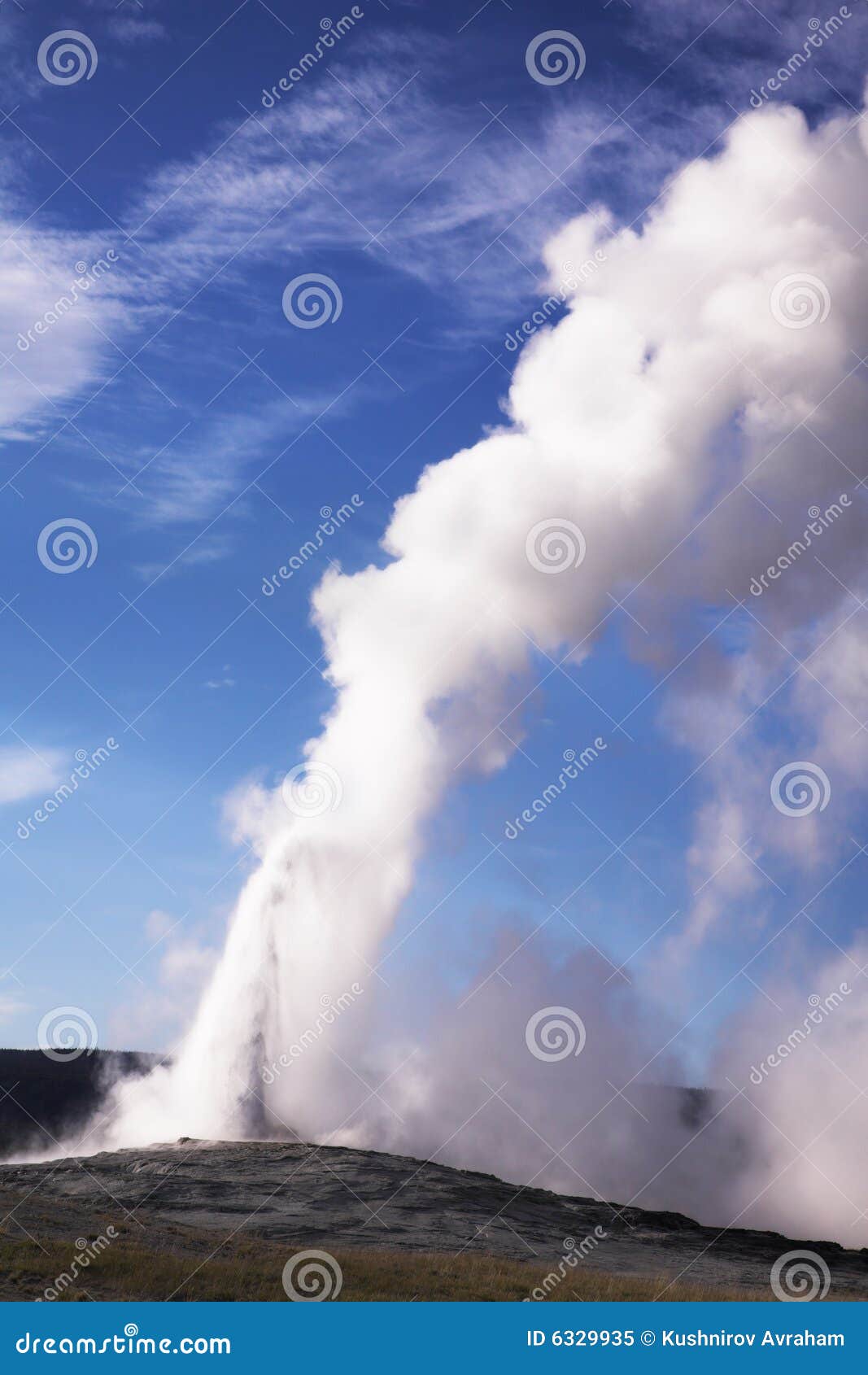 The geothermal geyser stock image. Image of national, power - 6329935