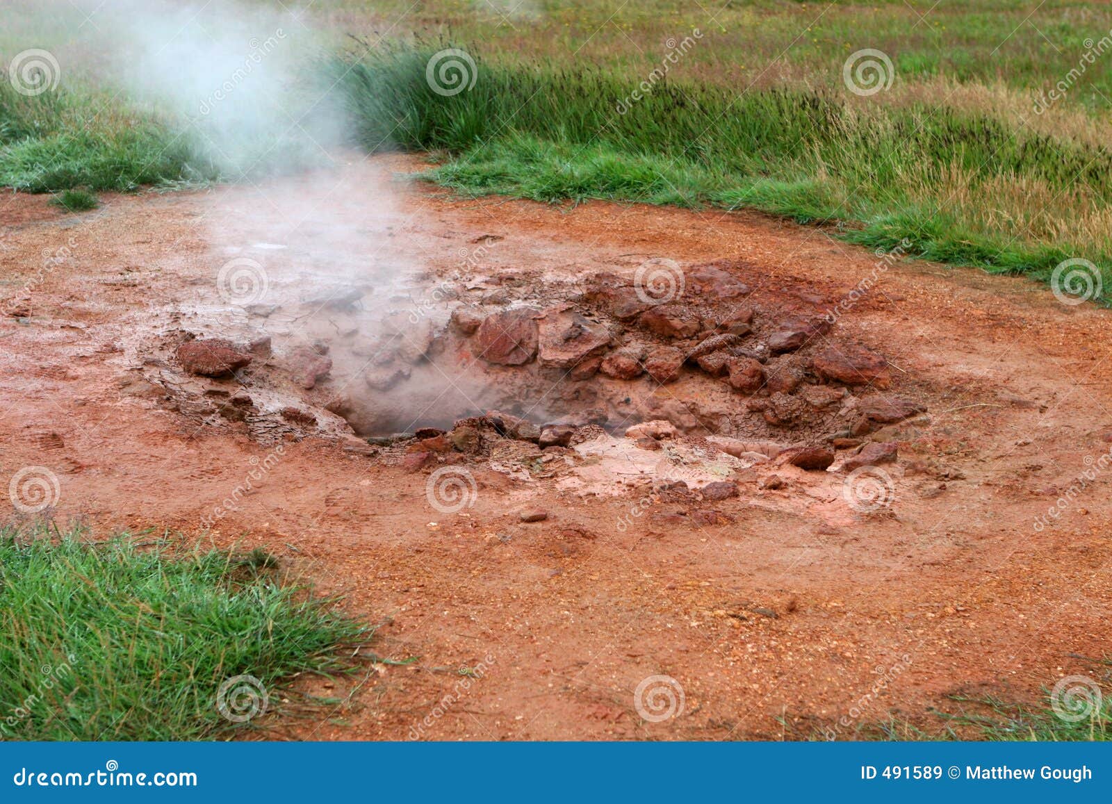 Geothermal hot spring 03 stock image. Image of earthquake - 491589