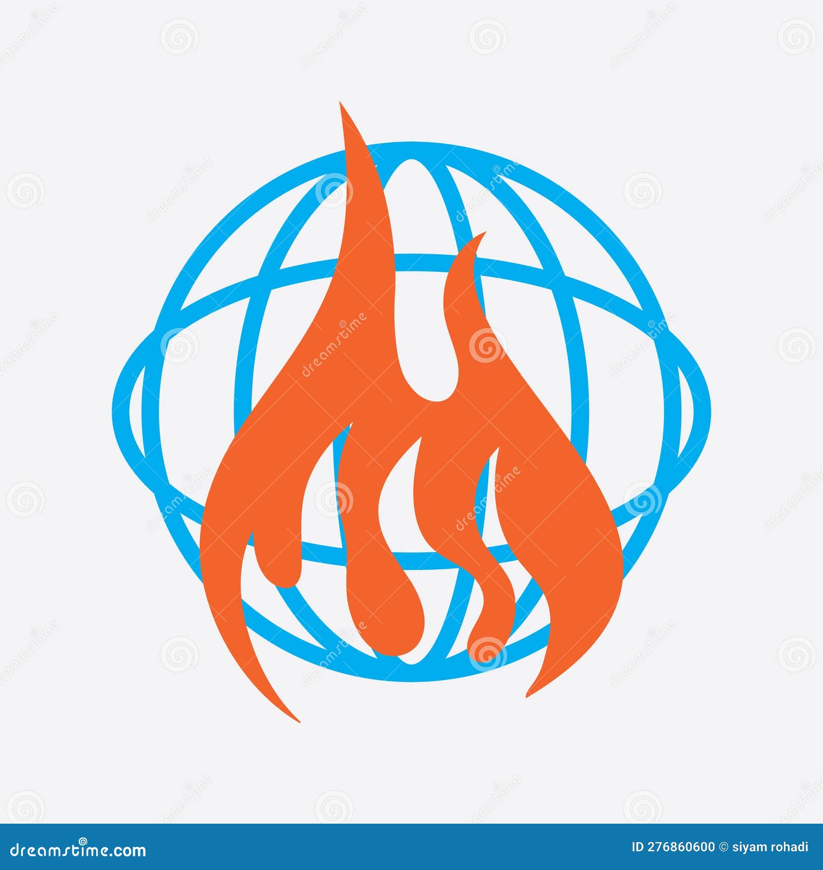 Geothermal Source Logo Illustration Stock Vector - Illustration of ...